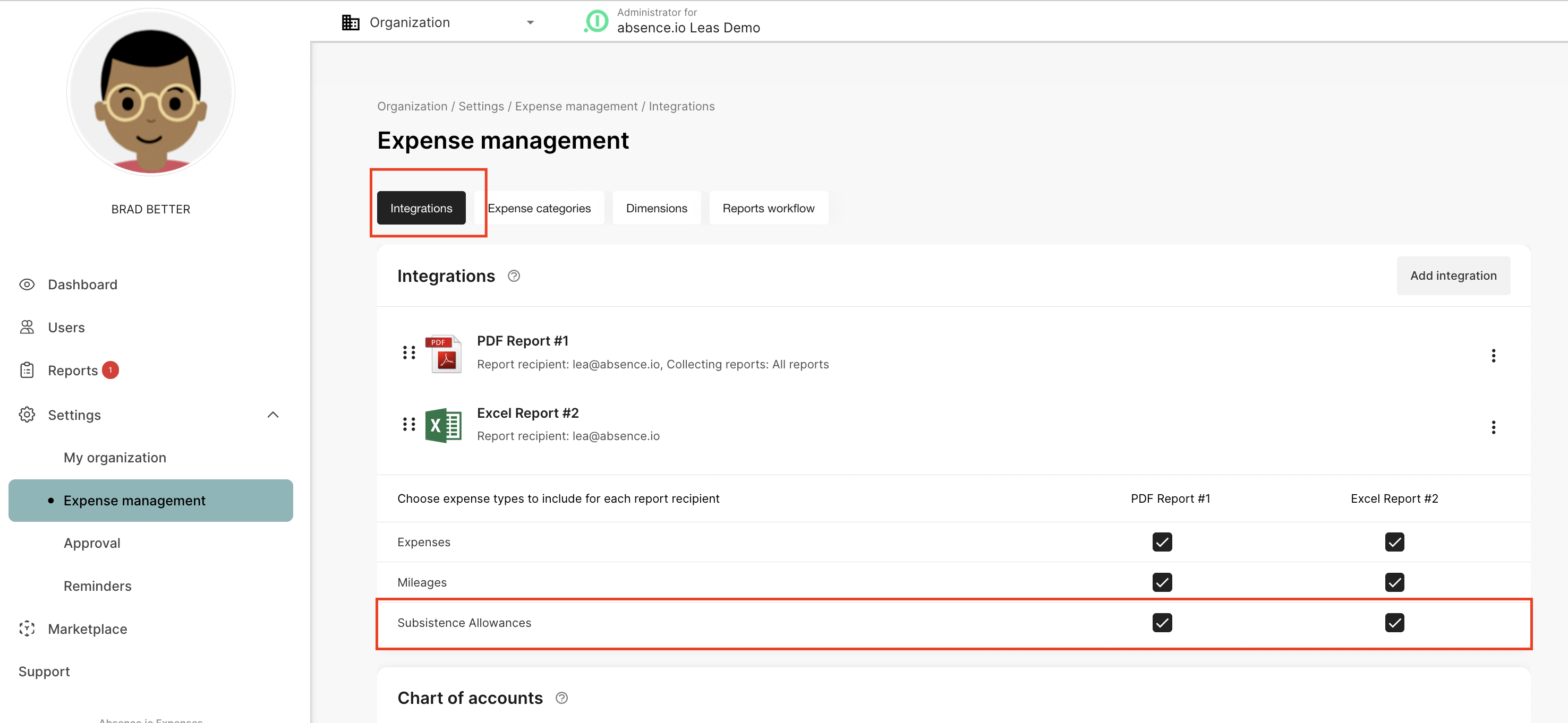 How do we set up subsistence allowance? – absence.io/en